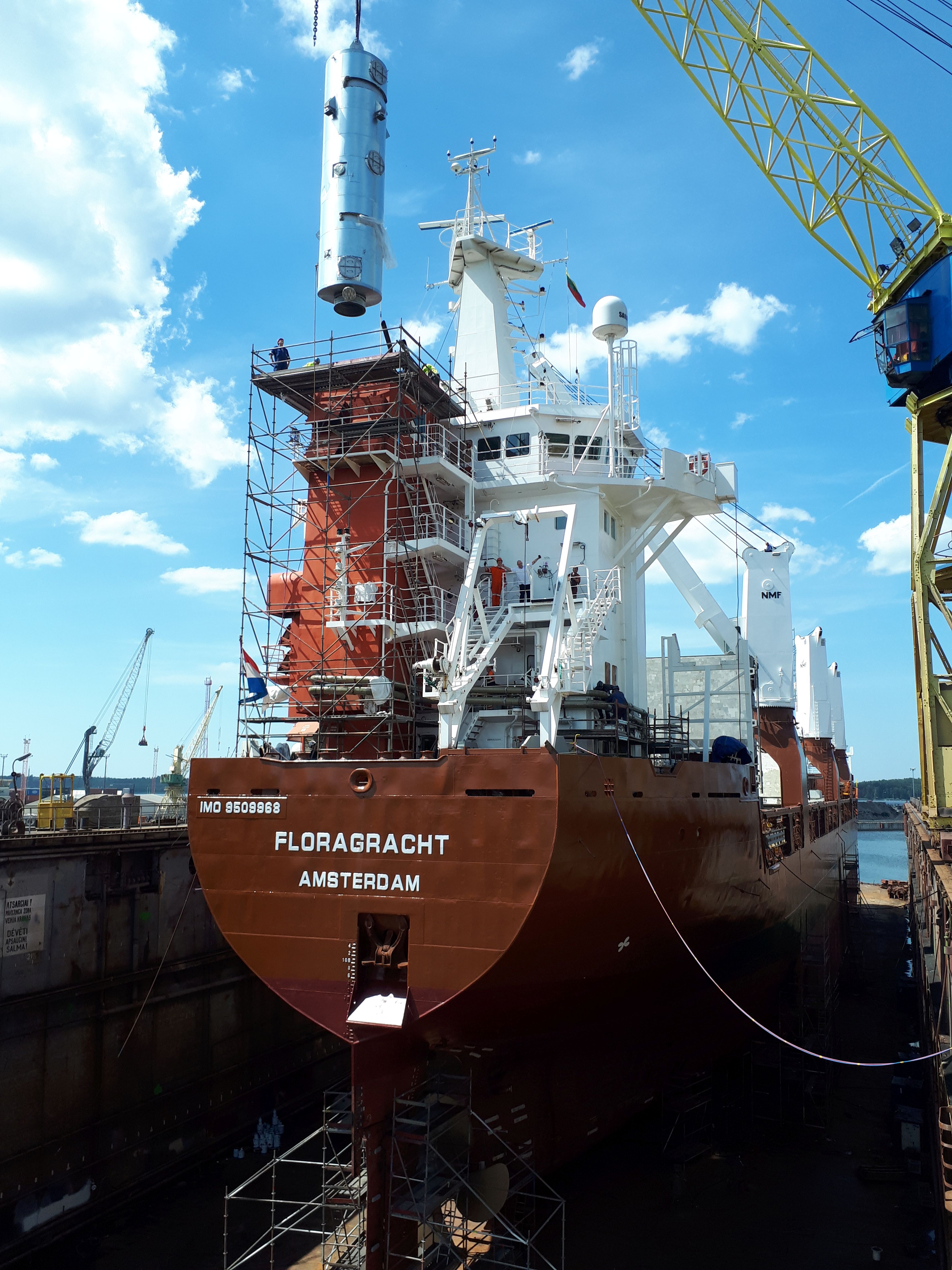 Spliethoff Group prepares for 2020 sulphur cap